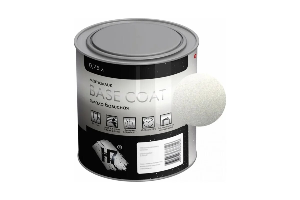 Mobihel Risling 610 H7 автоэмаль металлик 0.75 л для кузова автомобиля эталон 383960