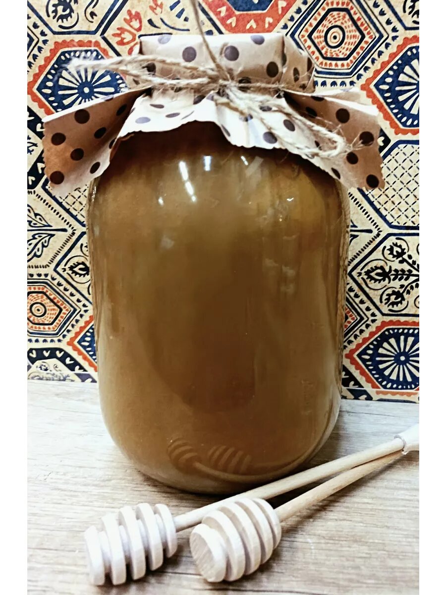 Мед гречишный, Алтайский край, 2 литра ( 2 кг 800 гр. )