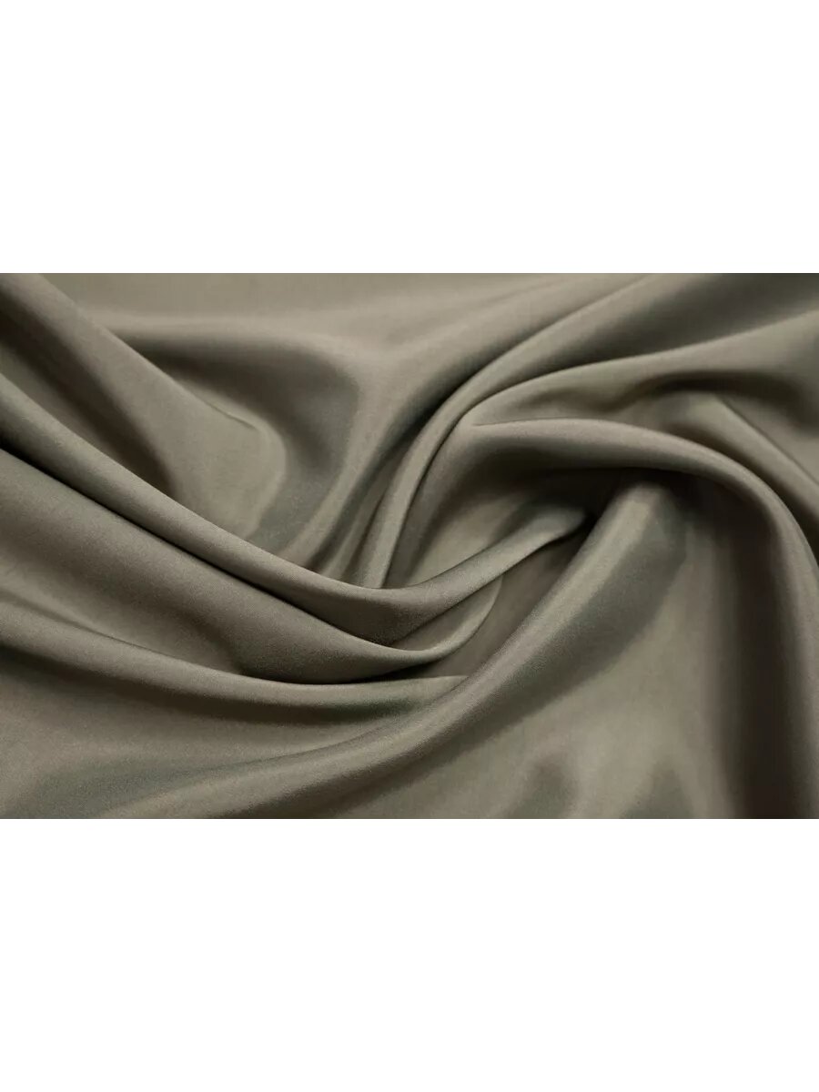 Подкладка стрейчевая Италия хаки