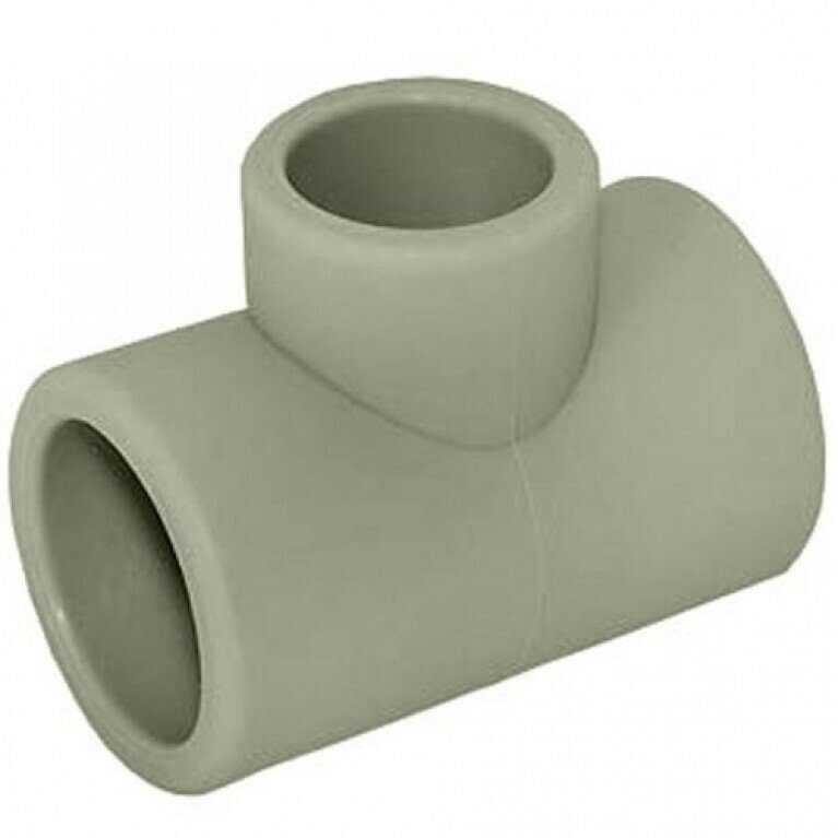Тройник Tebo TR-TB, 110х50х110 серый