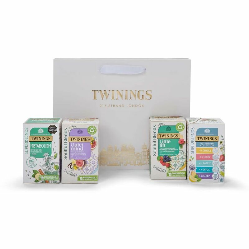 Чайный набор Twinings Wellbeing Essentials, 4шт