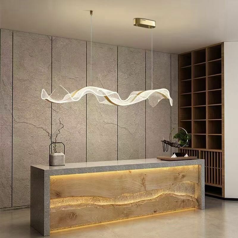 Люстра подвесная / Подвесной светильник для столовой на кухне Cassina HJ035-1 С дистанционным управлением Бесступенчатая регулировка яркости 30BT Длина 1000 мм