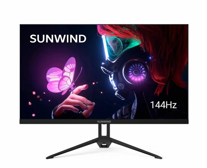 Монитор SunWind SUN-M27BA108, черный