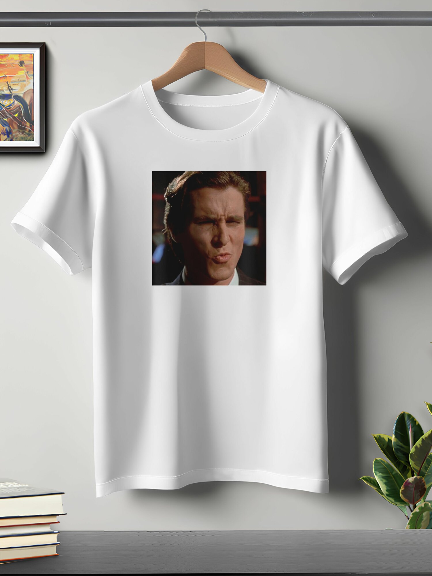 Футболка  Детская ONEQ 110 (5-6) размер с принтом Мемы, белая