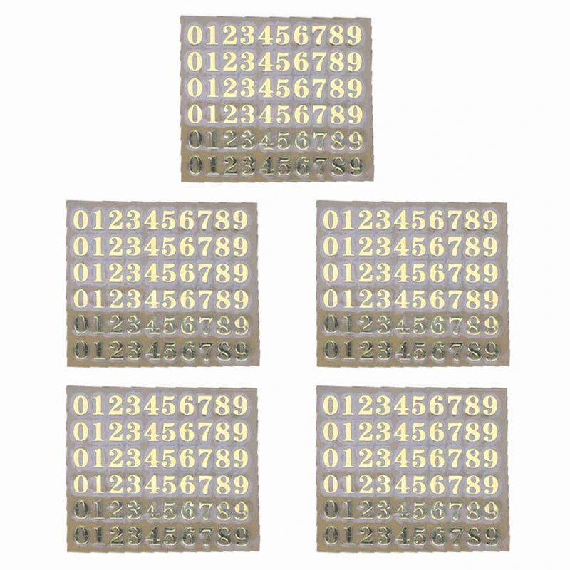 5 шт, 3 мм, буквы алфавита, массивные блестящие декоративные наклейки из эпоксидной смолы, английские буквы, цифры, УФ-начинки Бежевый, 13MD7HH1109338-GD-C