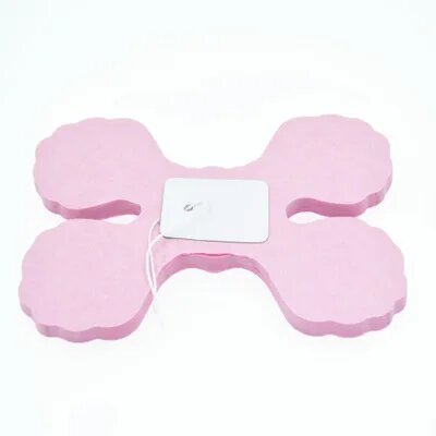 Многоцветная бумажная гирлянда клевера parehope Розовый, 1 pack, light pink