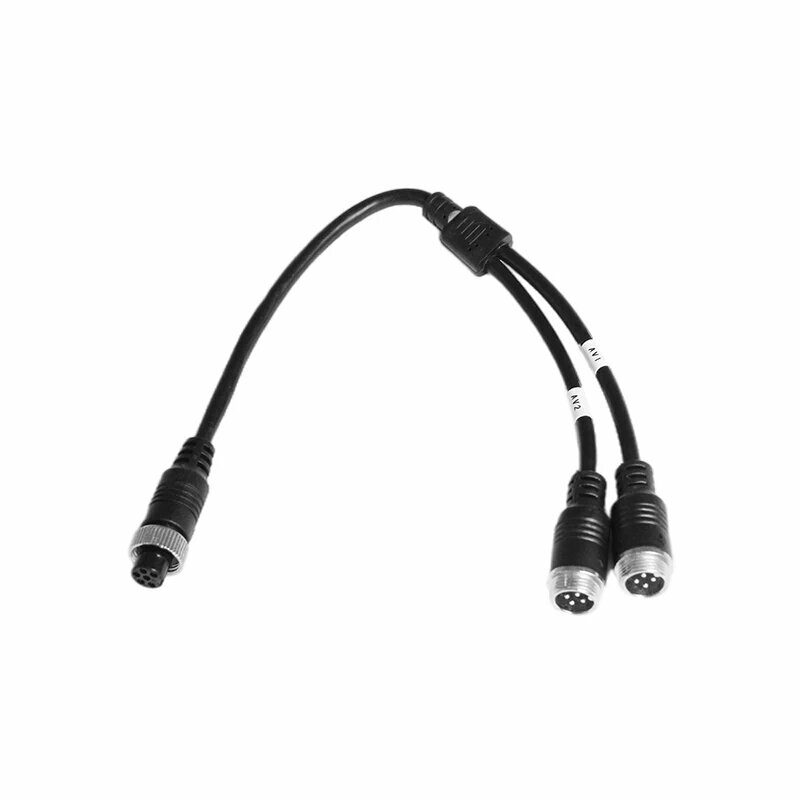 6-контактный Женский авиационный Кабель-адаптер для авиации AV1AV2 с 4-контактным штекером