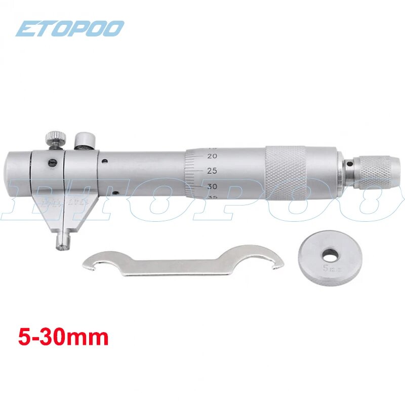 Внутренний микрометр ET MEASURE 5-30 мм, 25-50 мм, 75-100 мм 5-30mm