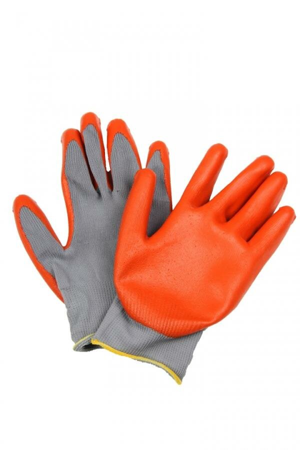 Перчатки х/б, нейлоновые, вспененный латекс NB-48190