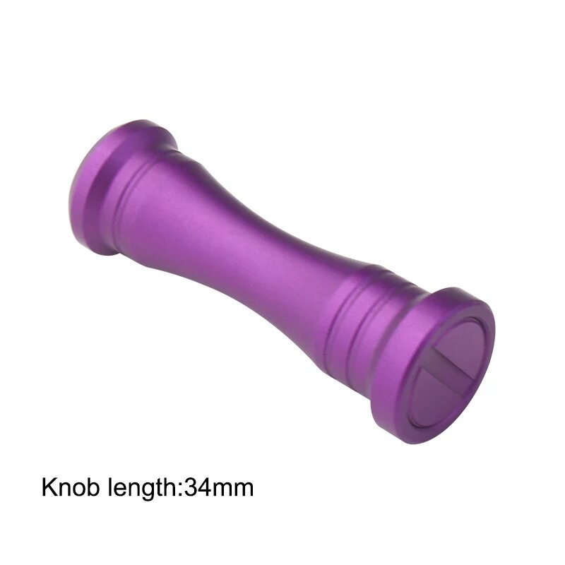 EKFan Рыболовная катушка ручка 34 мм Фиолетовый, purple