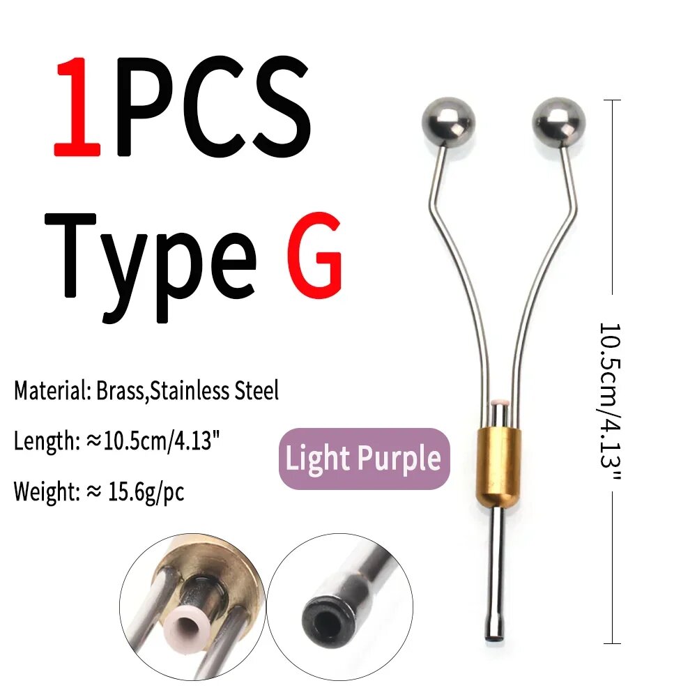 Рыболовный кнут для вязания мушек Vampfly, Type G, 1pc, фиолетовый