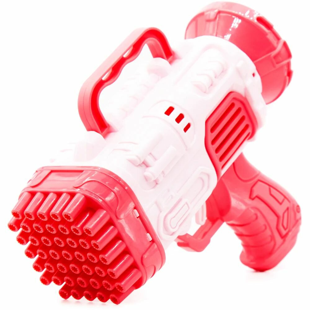 Генератор мыльных пузырей / Детский автомат 45 отверстий Розовый