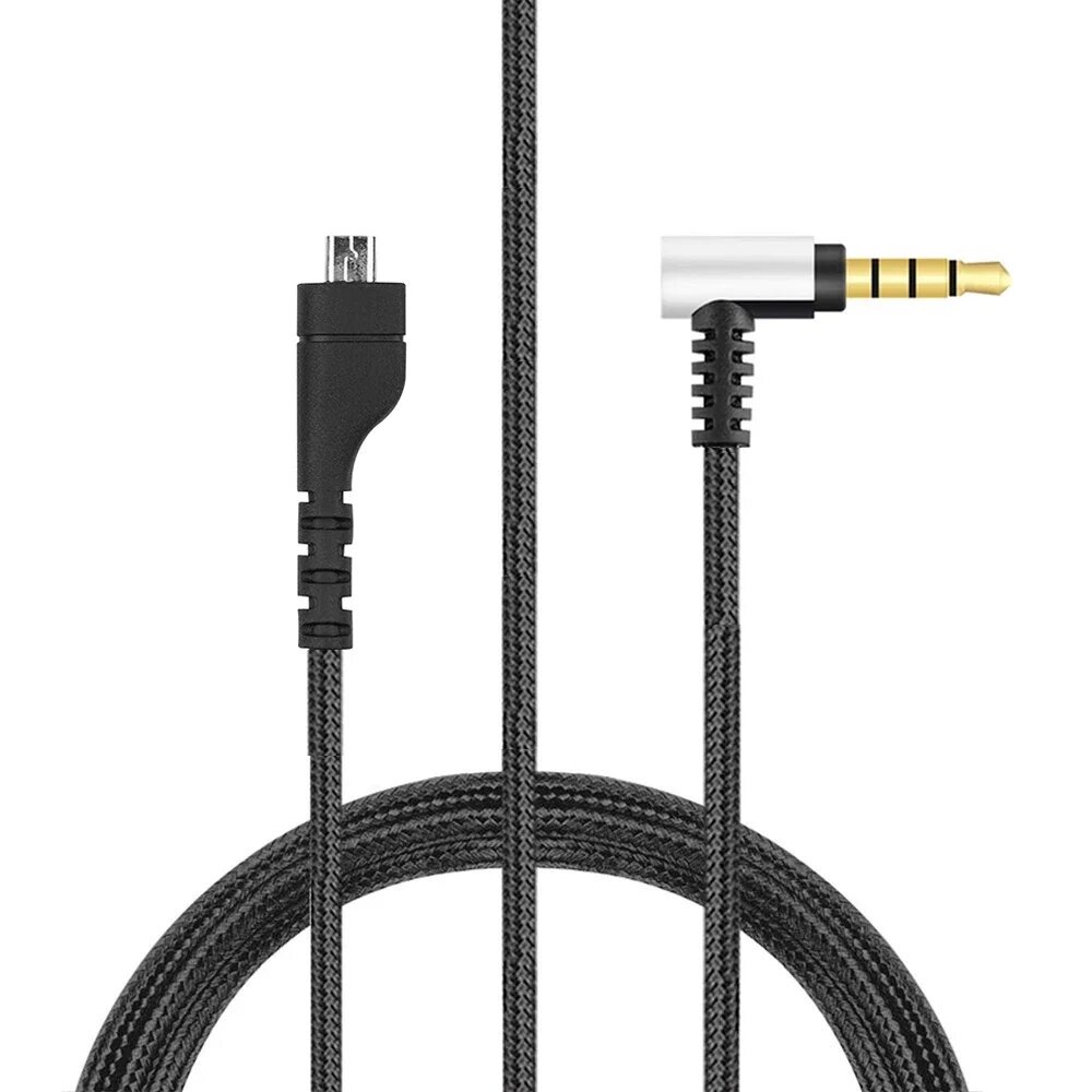 Кабель-удлинитель OFC в нейлоновой оплетке для наушников SteelSeries Arctis 3 5 7 Pro