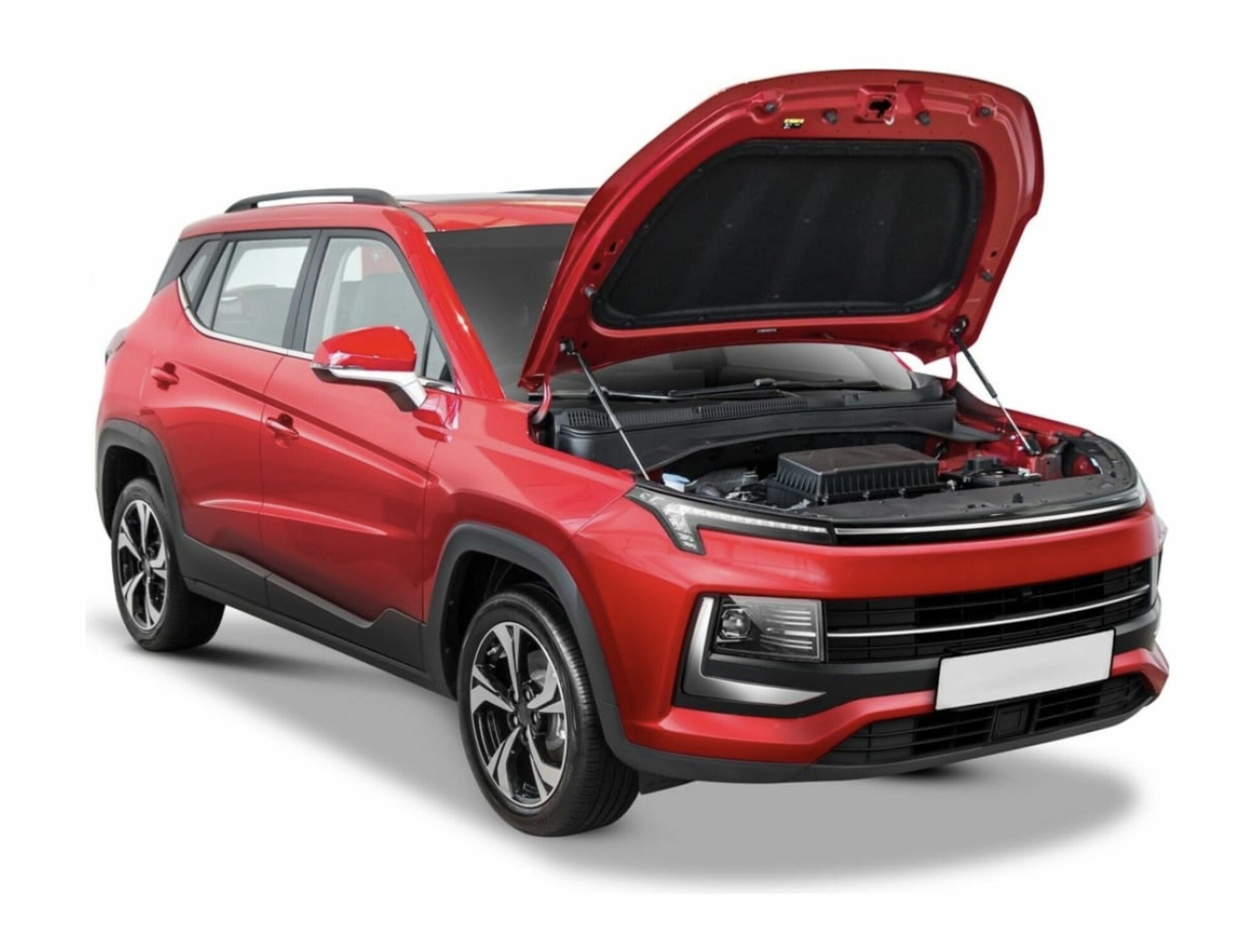 Газовые упоры капота АвтоУпор для Jac JS4 /Москвич 3/3е (2022-), 2 шт, UJAJS4011