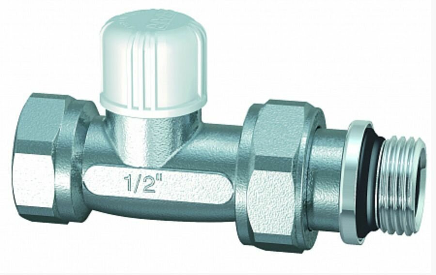 FAR Вентиль запорный прямой 1/2" ВР, EPDM FV 1415 12