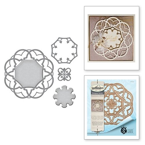 Набор ножей для вырубки Spellbinders Nestabilities, Decorative Accents "Юбилей Ренессанса - Ярлыки 46"