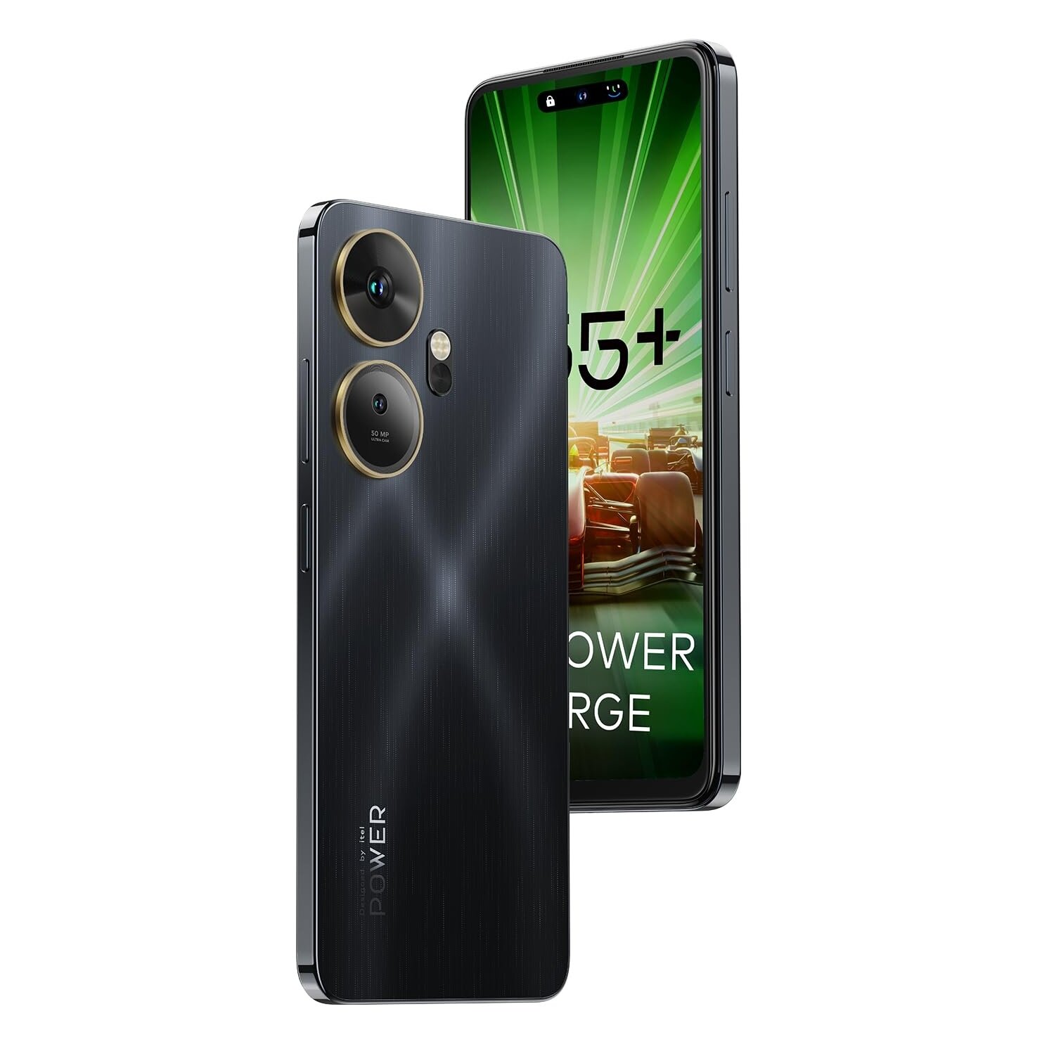 Смартфон itel P55+ Ростест (EAC) 8+256 ГБ Meteor Black, черный