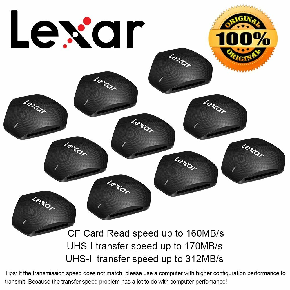 Картридер Lexar USB 3.1 Gen2 3 в 1 500U-10PCS