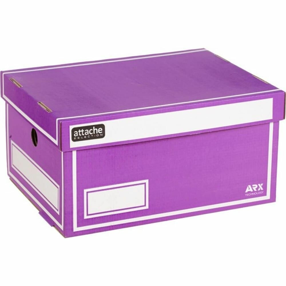 Короб архивный Attache со съемной крышкой, 320х240х160 мм (391343)