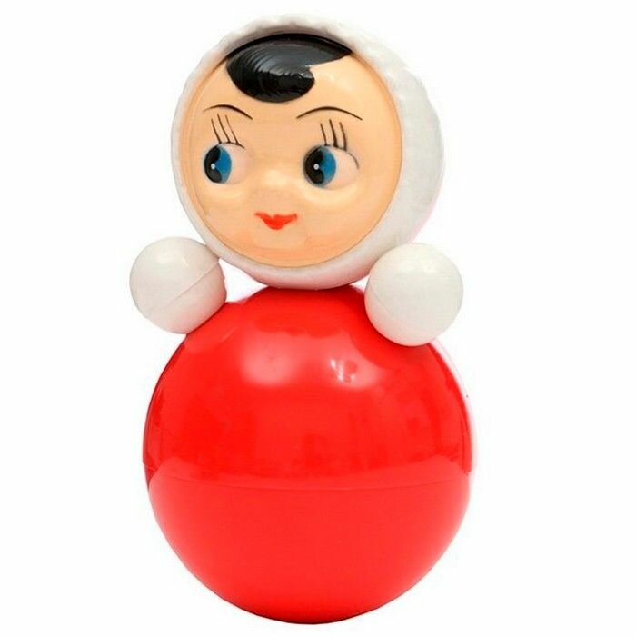 Неваляшка Котовские неваляшки Девочка, в пакете, 218 мм (6С-002п)