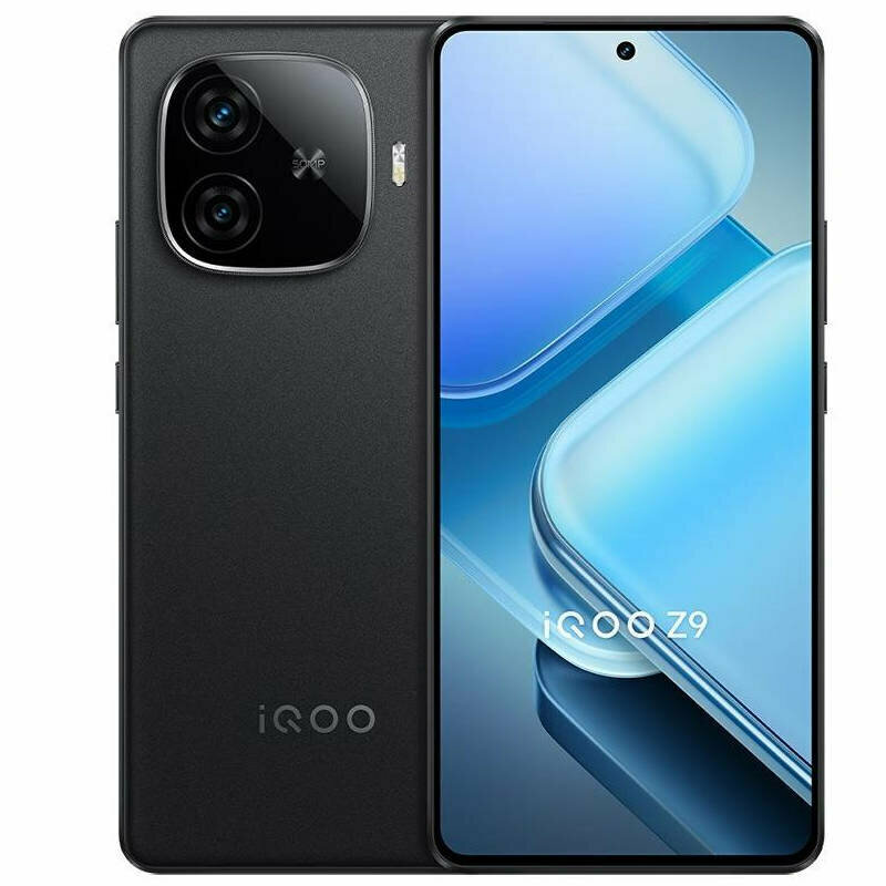 Смартфон IQOO Z9 5G 8GB+256GB black 6.78inch Screen Qualcomm Snapdragon 7 Gen3 2800x1260px