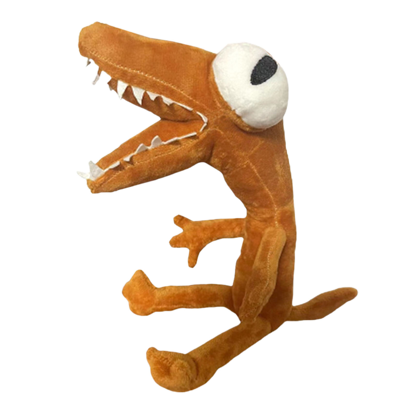 Мягкая плюшевая игрушка-ящерица из полипропиленового хлопка, снимающая стресс. Желтая.