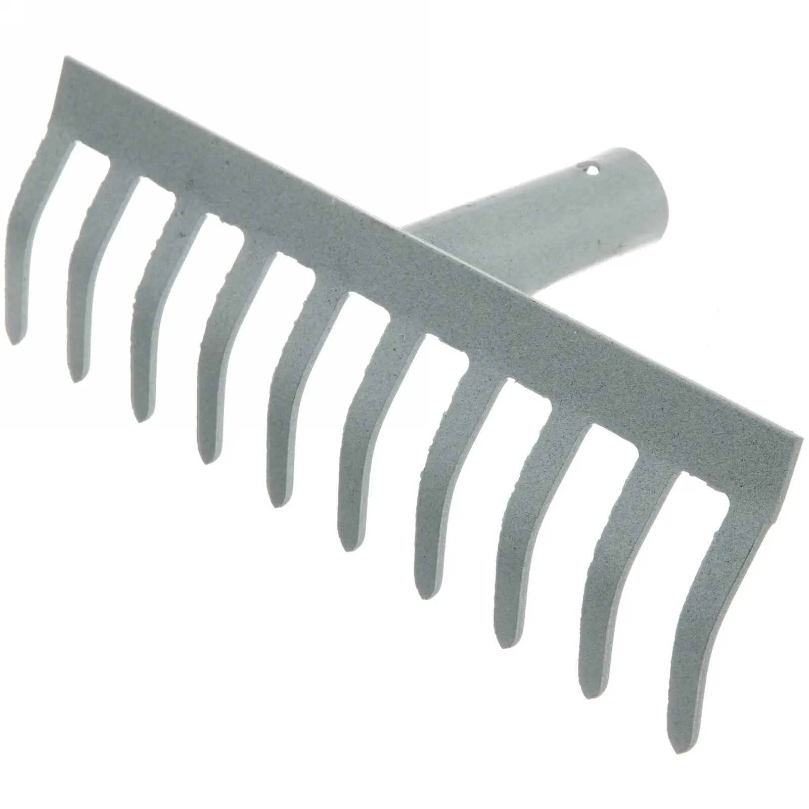 Грабли прямые 10 зубьев, металлические, для рыхления почвы, 30 мм