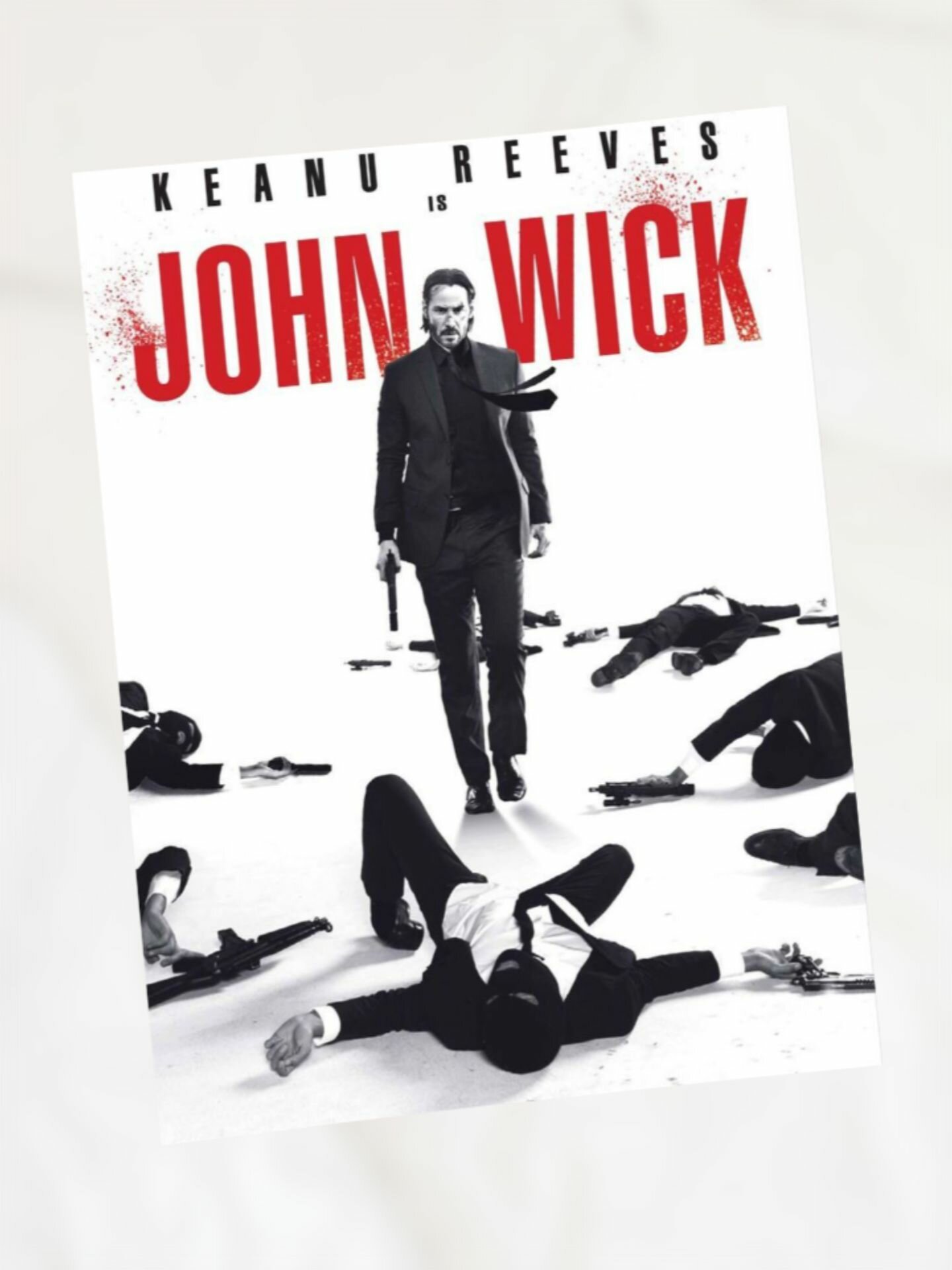 Постер pinterest "Джон Уик (альт.2)", 29х42, А3, глянцевый