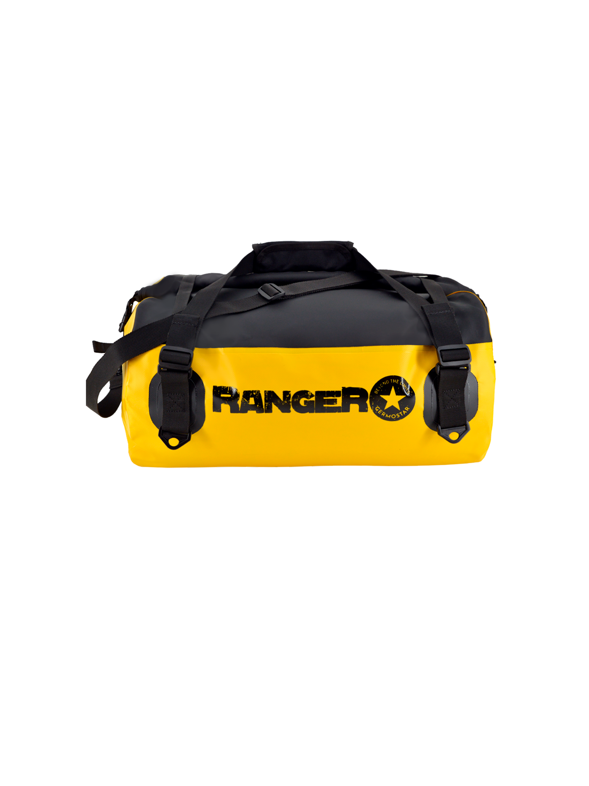 Гермосумка Germostar Ranger 70 л желтый/черный