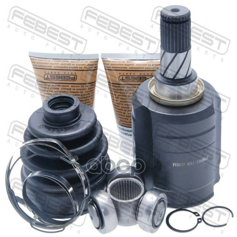 ШРУС внутренний левый 33X40X27 NISSAN QASHQAI J10E 2006.12-2013.12 [EL] Febest арт. 0211-jj10elh