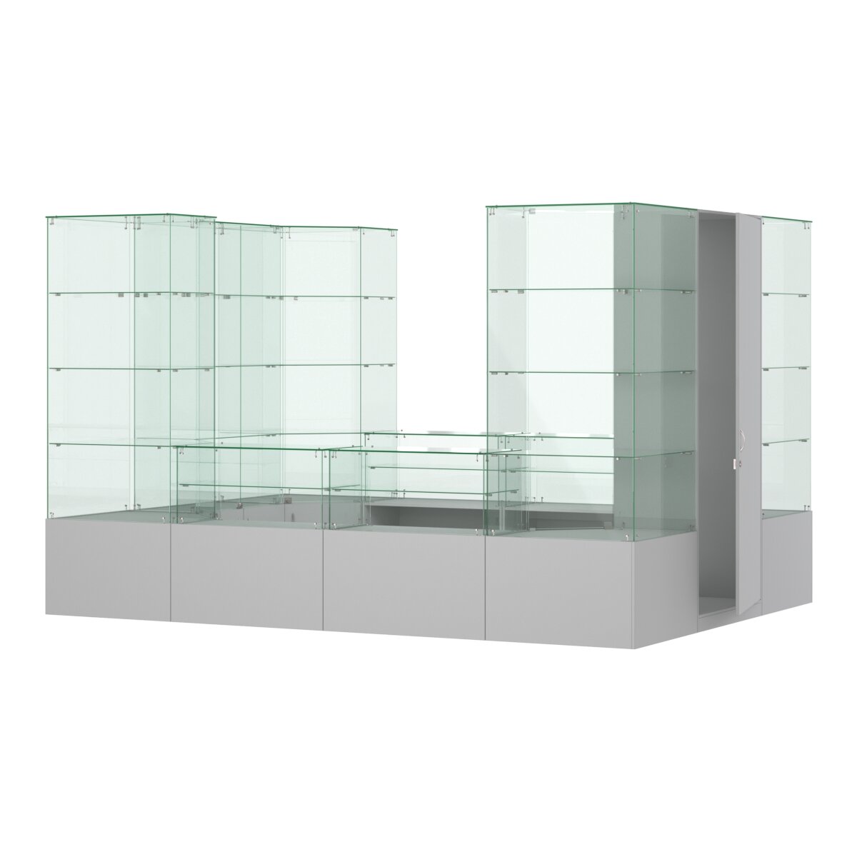 Павильон истра островной №8а (8, 32 кв. м), Cерый. Производитель товара - компания ТОБ.