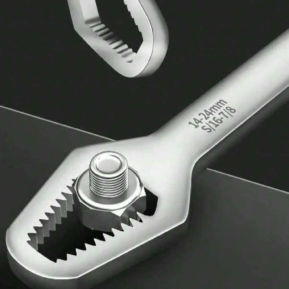 Универсальный гаечный ключ Torx 8-22 мм 3-17mm, Silvery