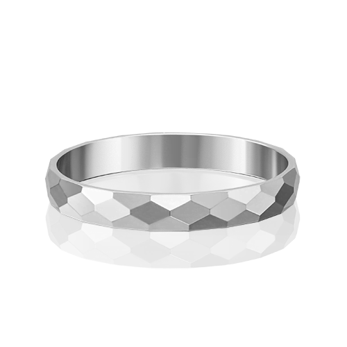 Кольцо, белое золото, 585 проба