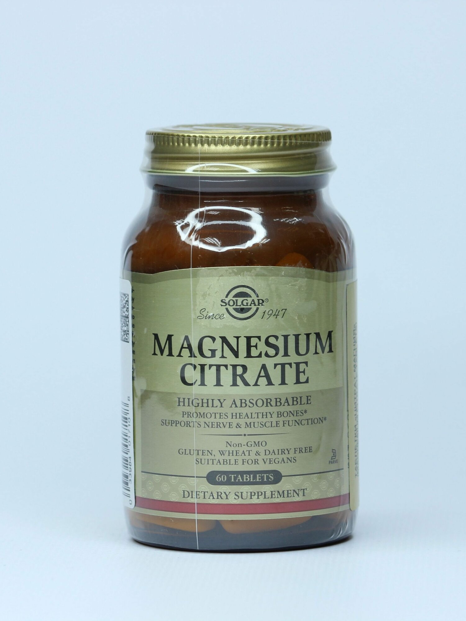 Магния цитрат Солгар Solgar Magnesium Citrate таблетки 200 мг 60 шт