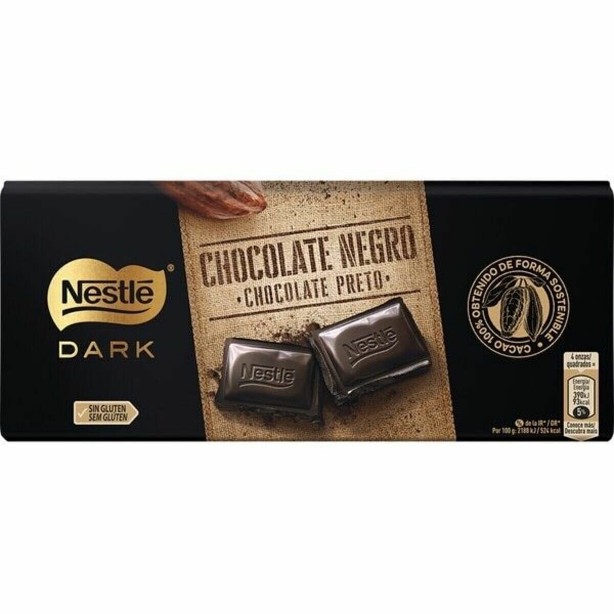 Темный шоколад Nestle Dark, 125 гр