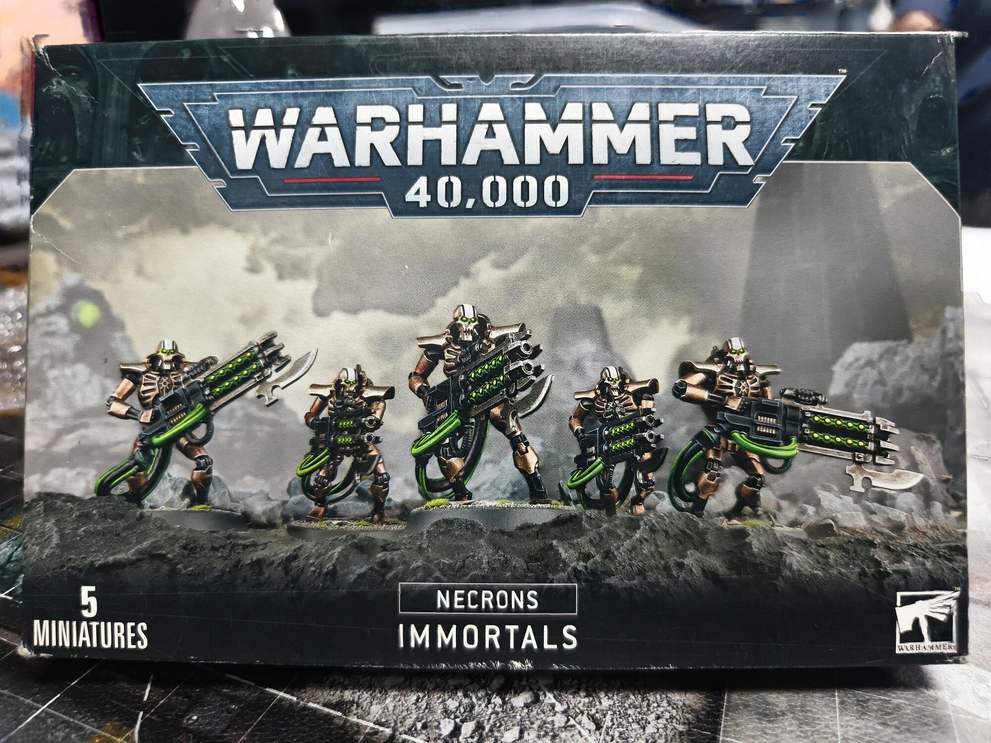 Warhammer 40000 Некроны: Бессмертные, набор миниатюр для сборки и покраски, игровые фигурки для настольной стратегии и коллекционной витрины