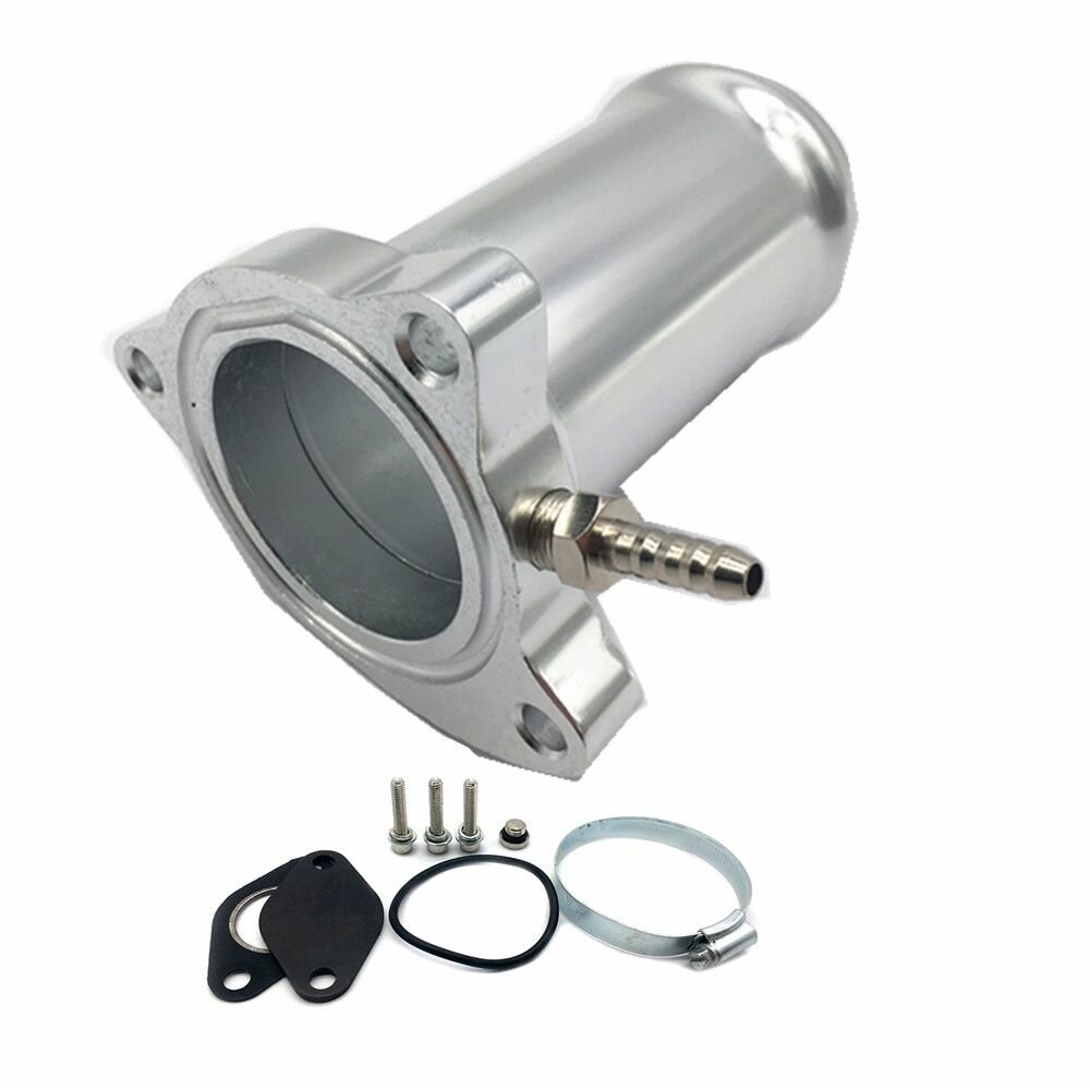 Выхлопная труба EGR клапана 57 мм для VW TDI 1.9, удаление EGR для увеличения мощности, гоночная труба 1.9 TDI 130/160 л. с. D