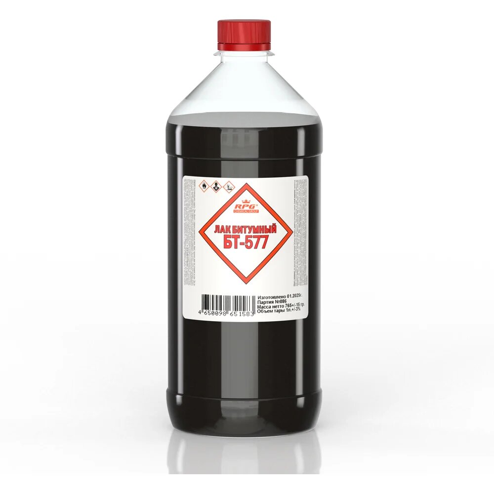 Лак RPG БТ-577 ПЭТ 1 л 4650098651583
