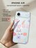 Чехол на Apple iPhone Air / Айфон Айр с принтом "Lucky flowers", прозрачный