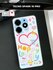 Чехол на Tecno Spark 10 Pro / Текно Спарк 10 Про с принтом "Happy lovely", прозр...