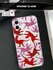 Чехол на Apple iPhone 12 mini / Айфон 12 Мини с принтом "Потягивающиеся леопарды...
