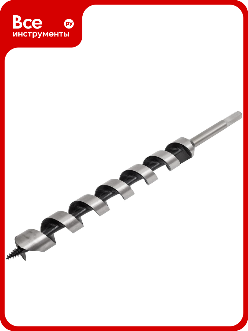 Шнековое сверло по дереву HEADROCK 28x350 638-405-28350, Headrock – надежный инструмент для профессионалов и мастеров