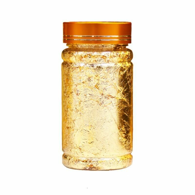 Металлические листы и фольга для нейл-арта, поделок и изготовления украшений, Золото