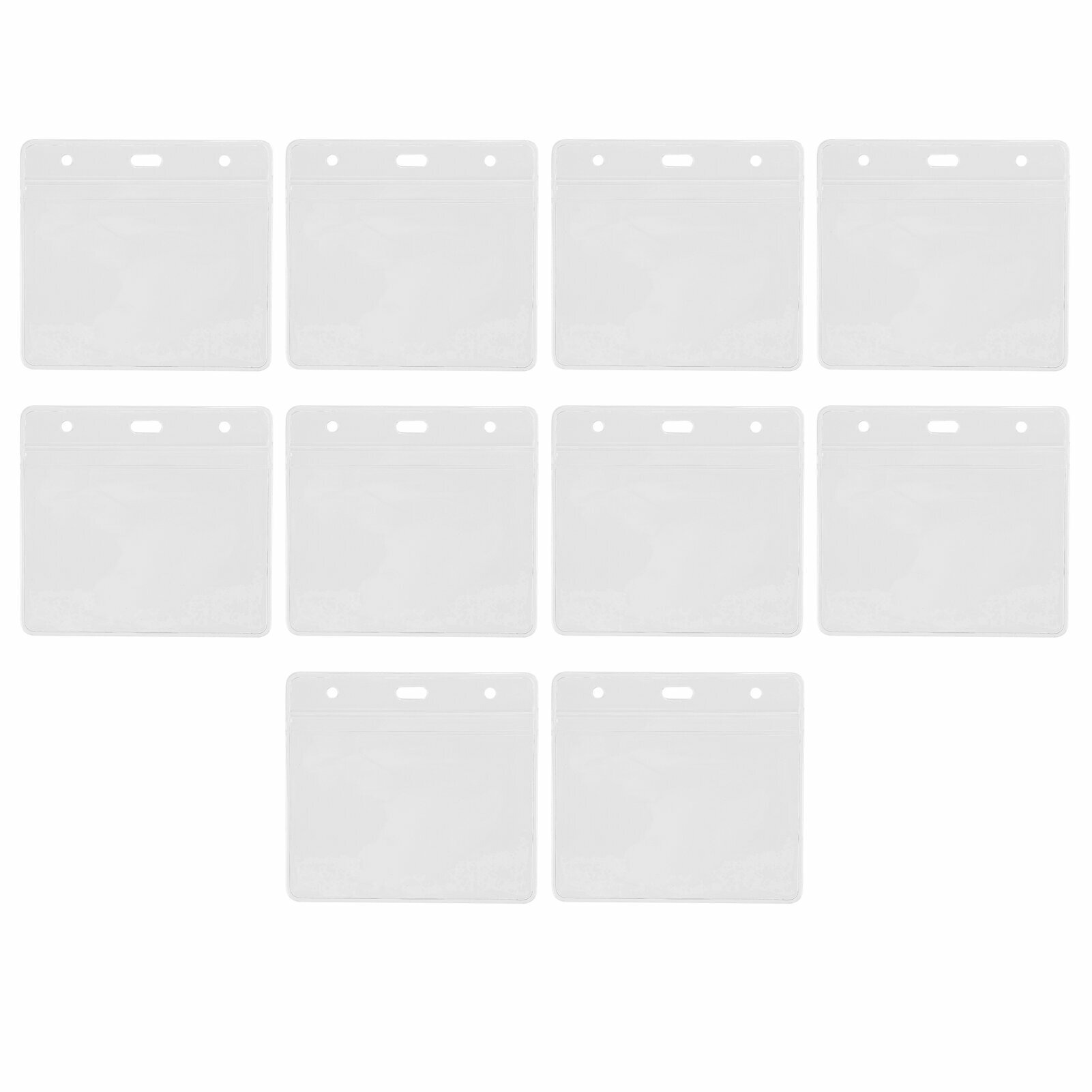 10 шт, водонепроницаемый держатель для карточек иммунизации, прозрачный рукав из ПВХ