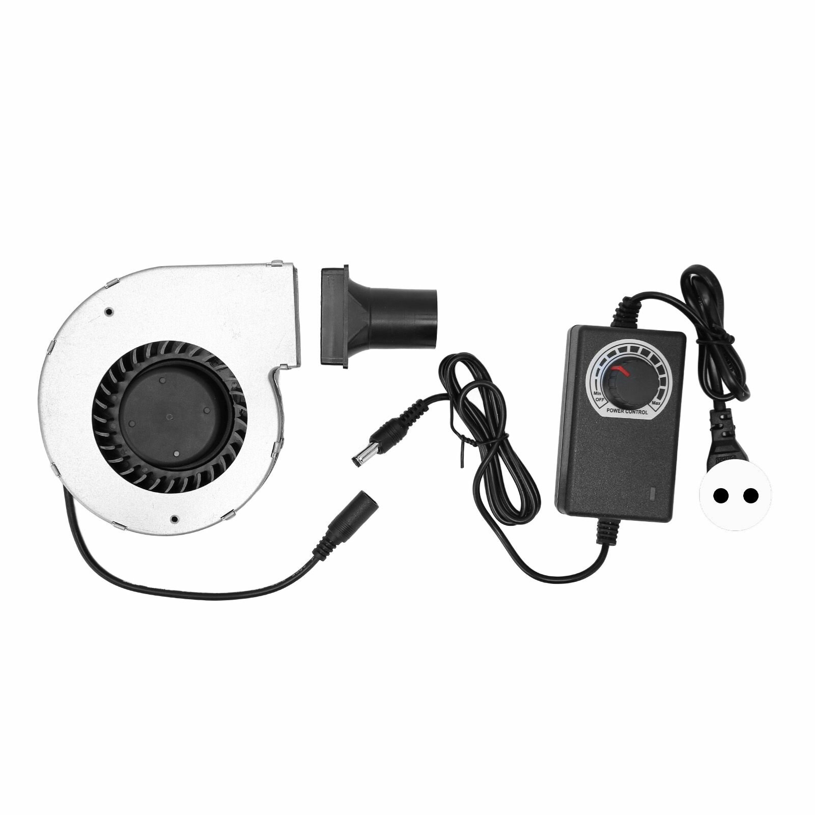 Воздуходувка 12V DC, 2A, бесщеточная, регулятор скорости, EU