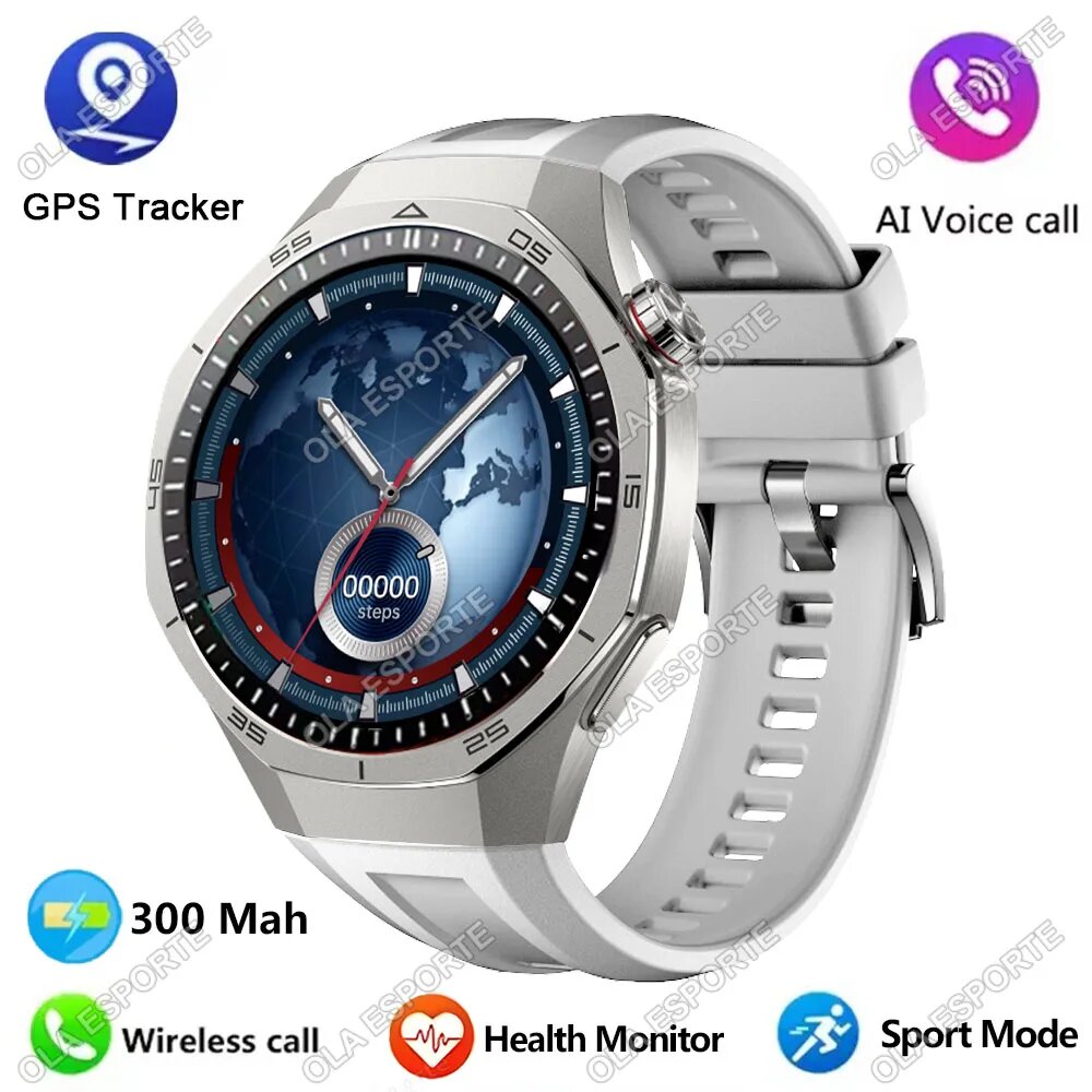 Smart Watch OLA ESPORTE GPS, NFC, Синий, Silver