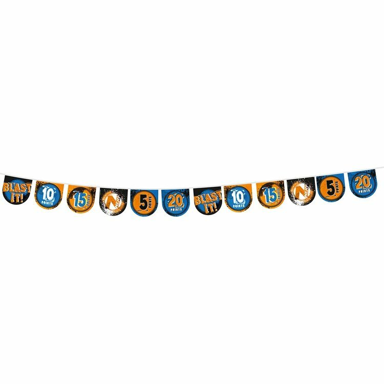 Гирлянда-вымпел NERF, мишень, длина 400 см, ширина 17 см