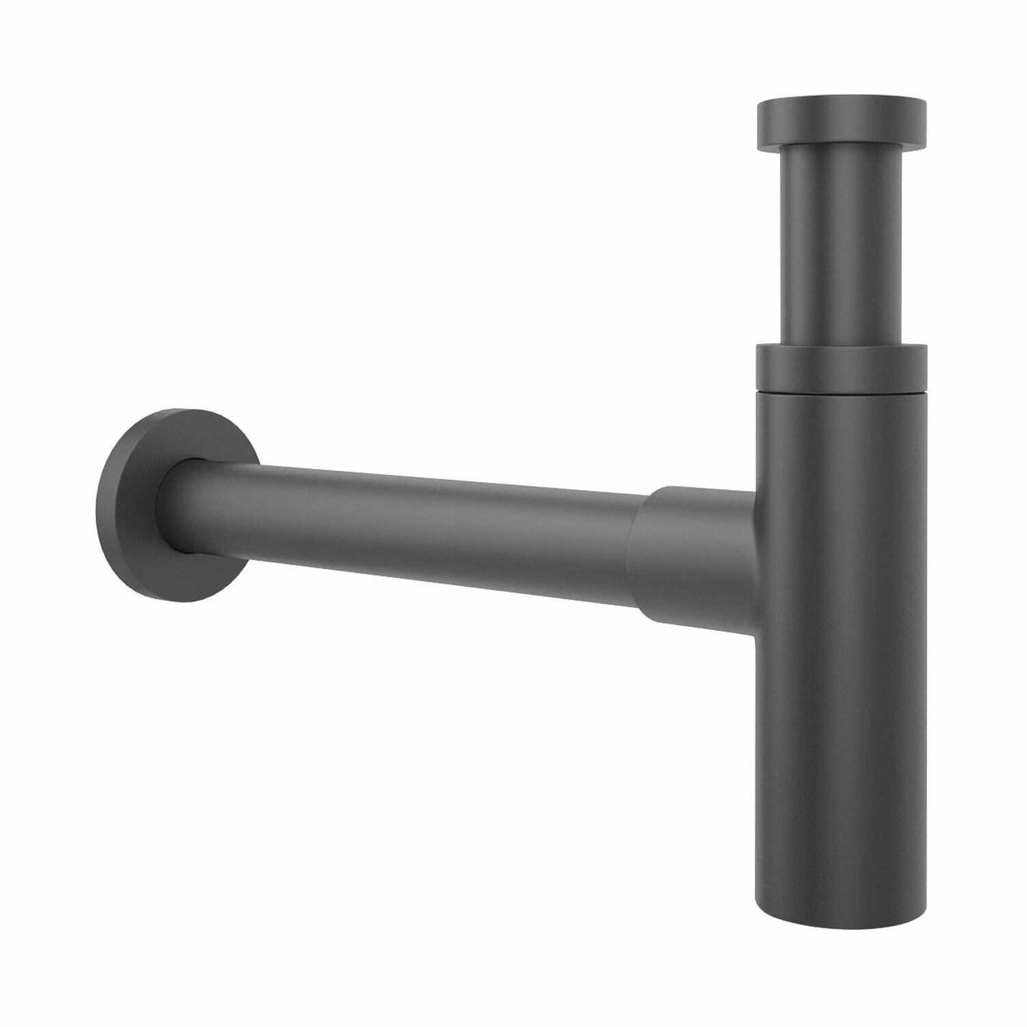 Сифон для раковины Wellsee Drainage System 182120000 цвет Черный матовый