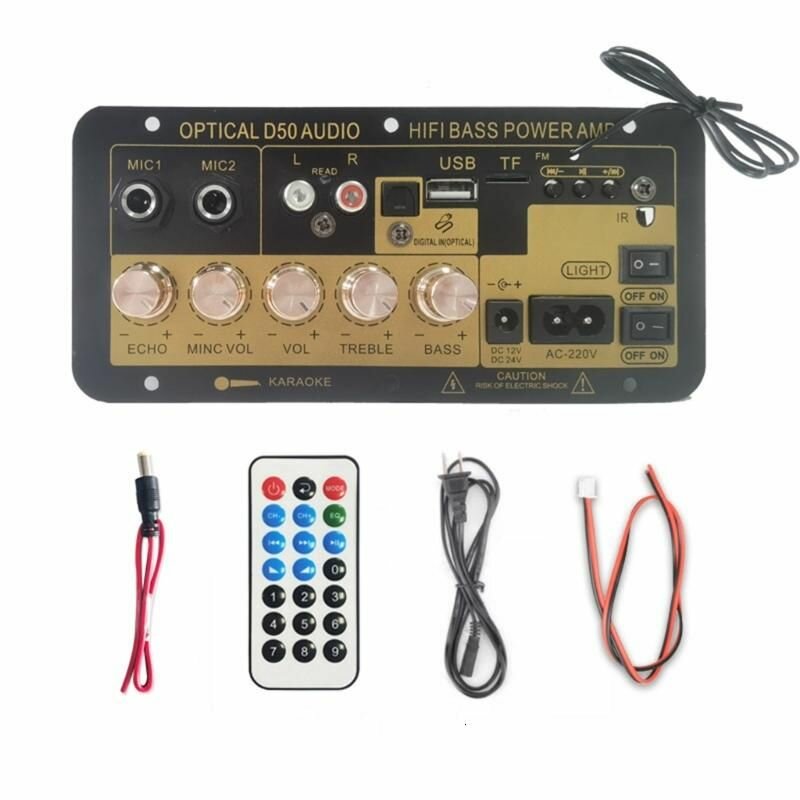 Блютуз-усилитель с сабвуфером для дома и авто