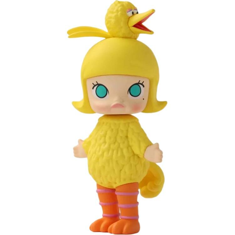POP MART Молли Kennyswork Big Bird STS Exhibition EDITION Прозрачный Слепой Бокс с Карточкой 100%
